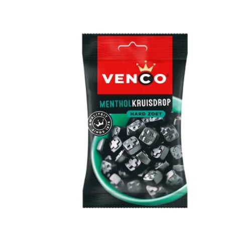 Venco Licorice Menthol Drops | Canberra Candy